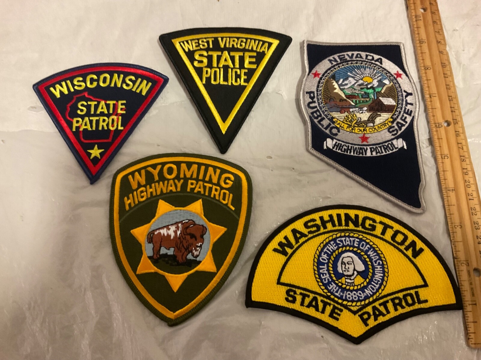 State Law Enforcement patches All different 5 piece set. All new.Full sizeのeBay公認海外通販｜セカイモン