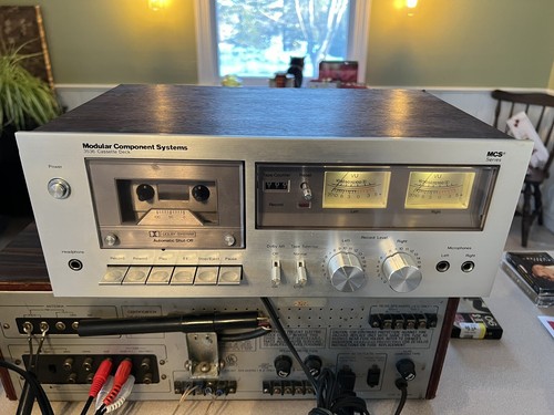 Vintage MCS Modular Component Systems Stereo Cassette Deck