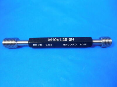 New M30 X 1.5 6H Metric Thread Plug GAGE 30.0 GO NO GO P.D.S = 29.026 & 29.226 tillescenter ...