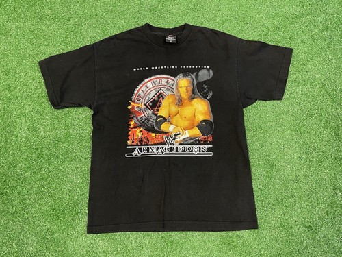 WWF Triple H Armageddon Vintage Wrestling Tee 1999 Size XL WWF Triple H Armageddon Vintage Wrestling Tee 1999 Size XL