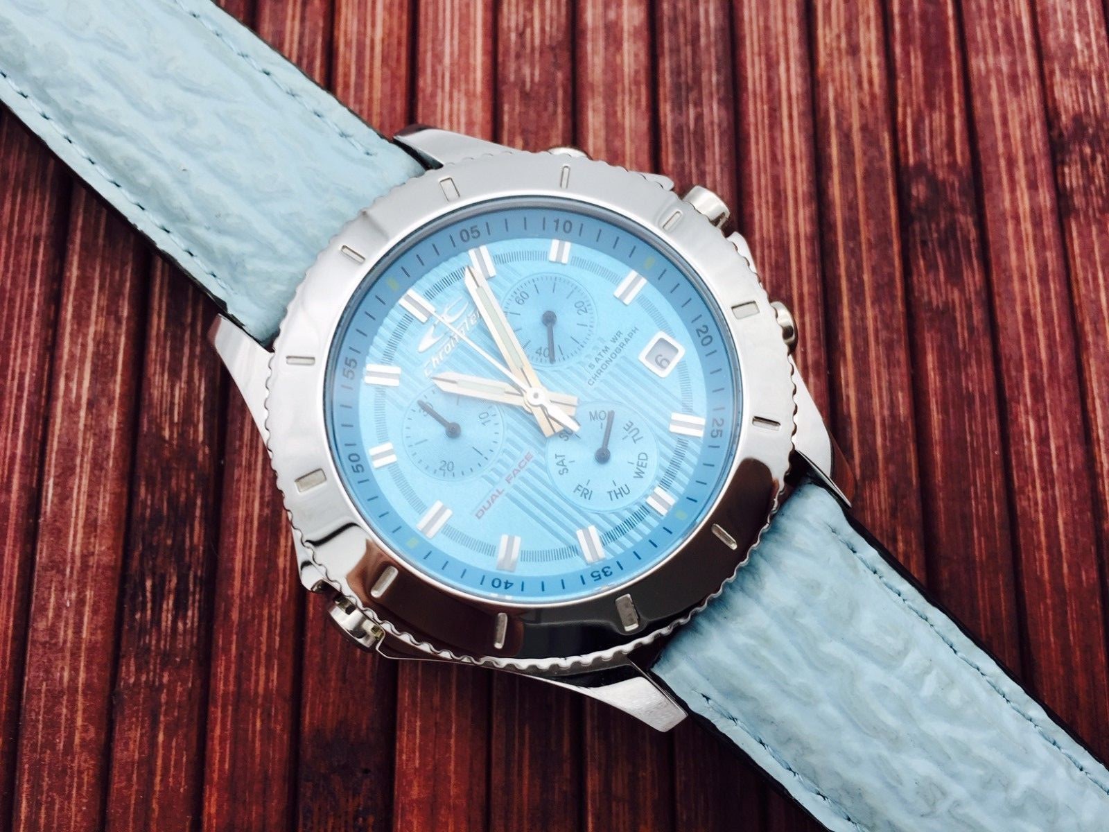 Chronotech DUAL FACE watch chronograph and analog - new and original ...