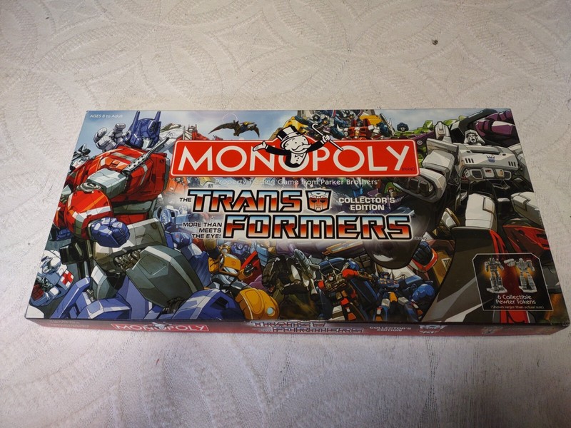 Monopoly: Transformers (2007) Board Game – Board Game Guys