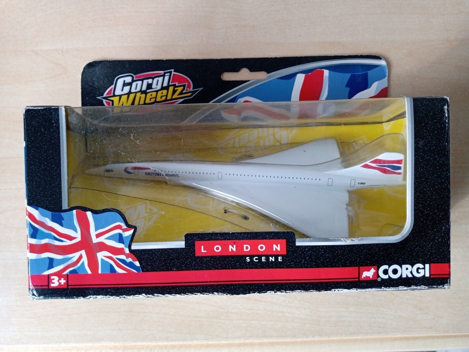 CORGI WHEELZ Concord London Scene - Boxed - CONCORDE TY84002 CORGI WHEELZ Concord London Scene - Boxed - CONCORDE TY84002