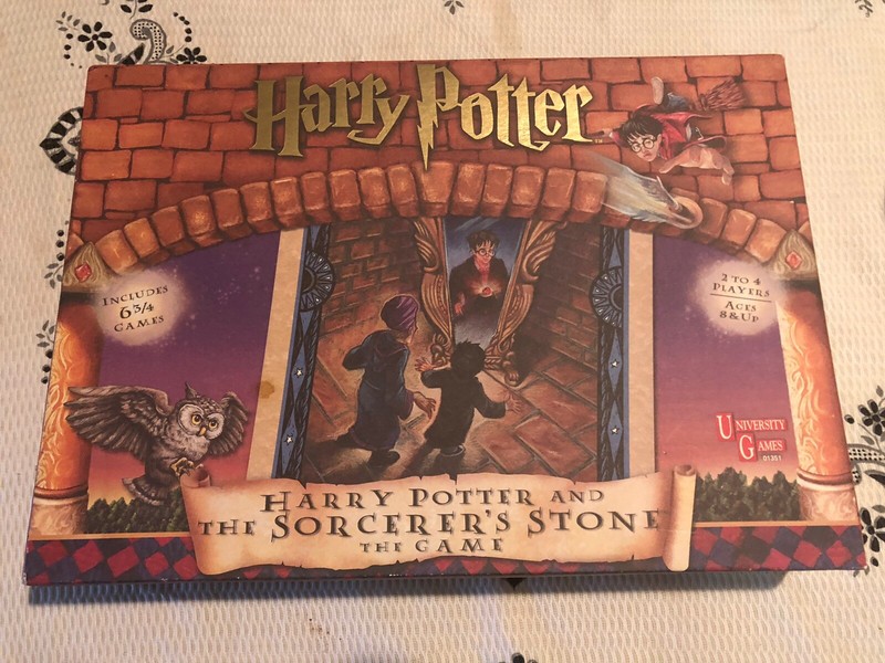 Harry Potter and the Sorcerer’s Stone The Game (2000) Board Game ...