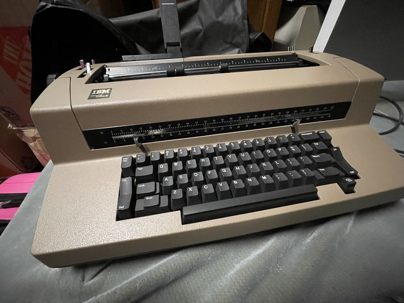 1980 IBM Correcting Selectric III on the Typewriter Database