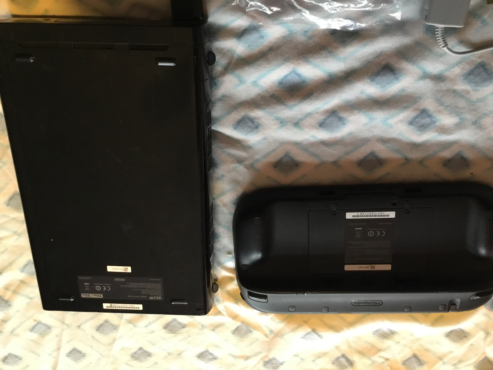 Nintendo Wii U 32GB Black Console With Three Games And Case For ...