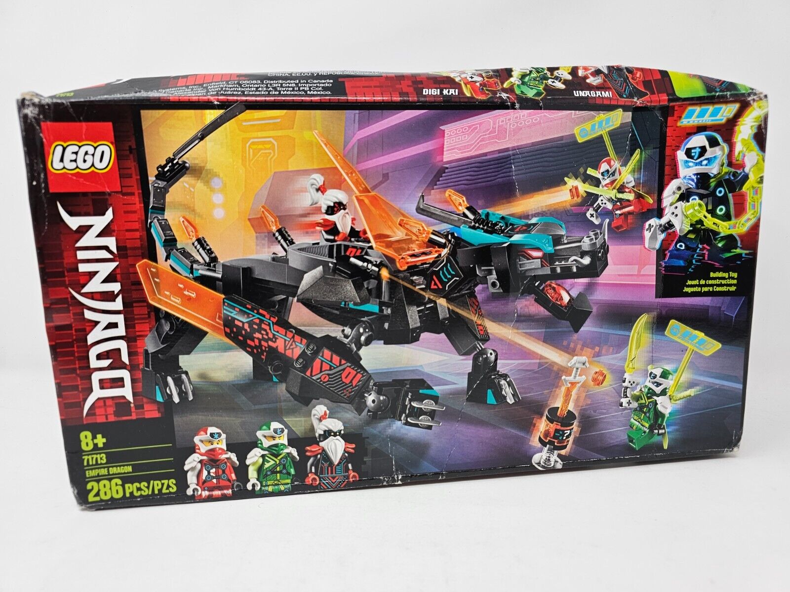 LEGO 71713 Ninjago Empire Black Dragon - New & Sealed in LEGO 71713 Ninjago Empire Black Dragon - New & Sealed in