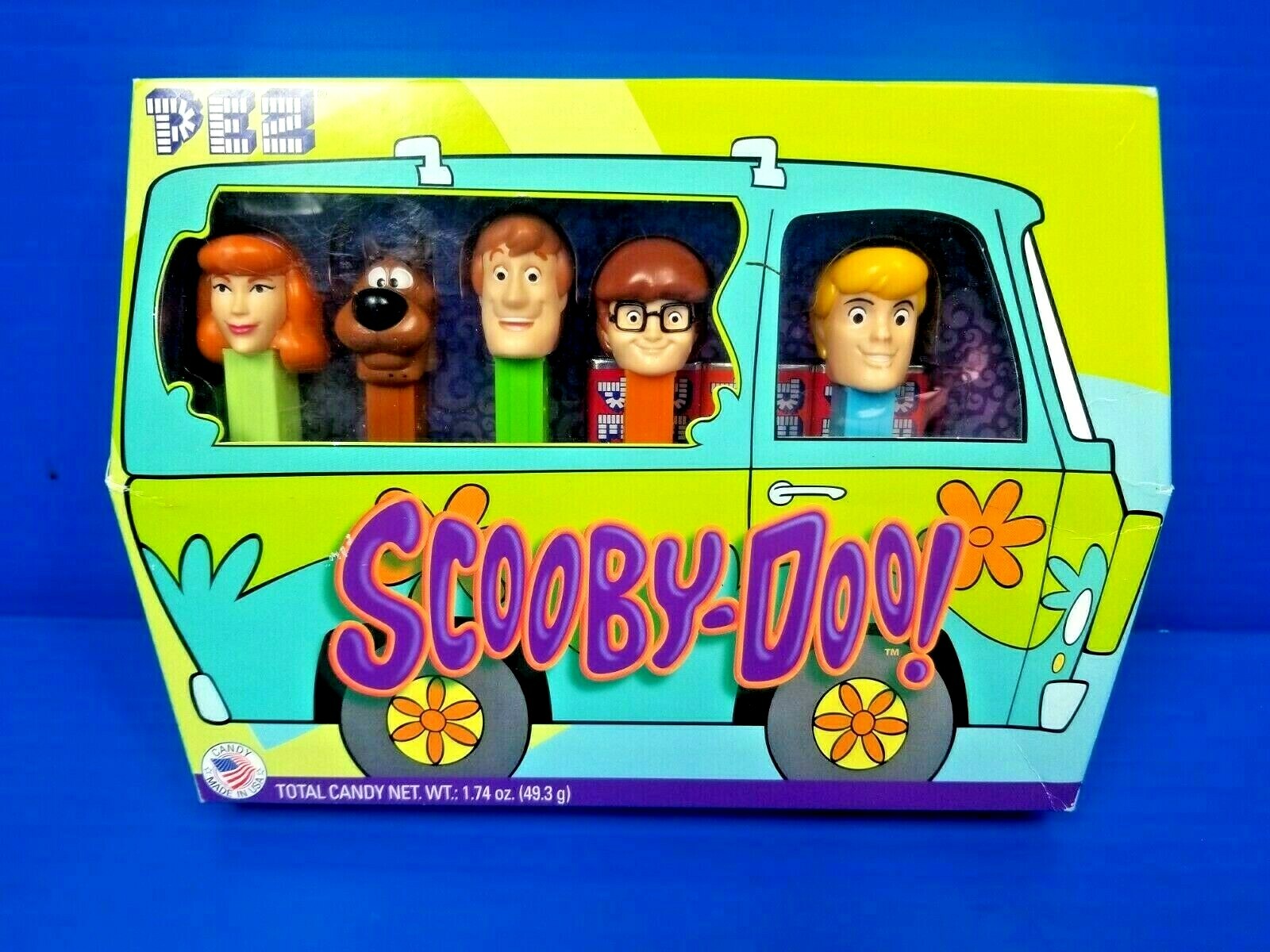 Купить Скуби-ду PEZ Hanna Barbera SCOOBY DOO Shaggy Thelma Daphne Fred ...