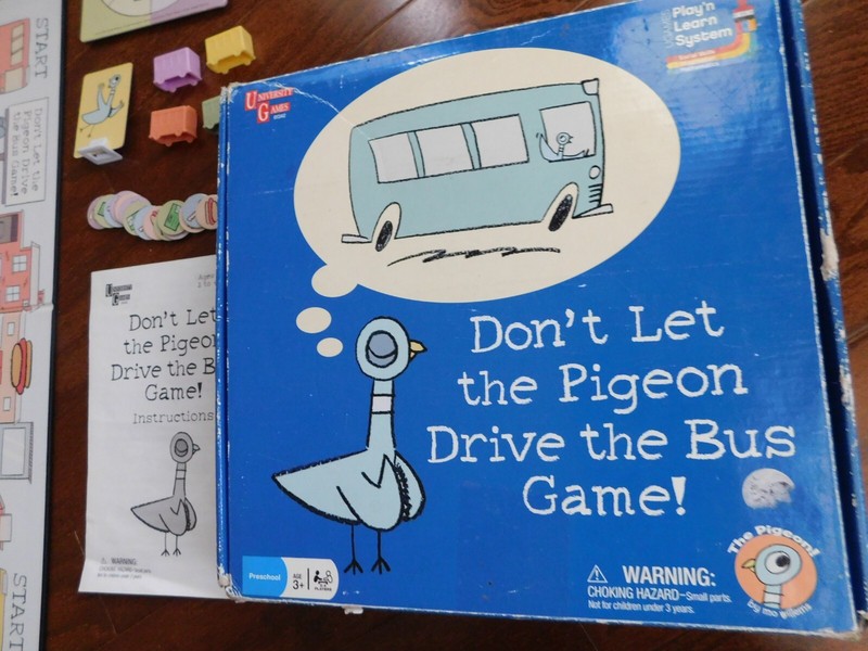 Don’t Let the Pigeon Drive the Bus Game! (2010) Board Game – Board Game ...