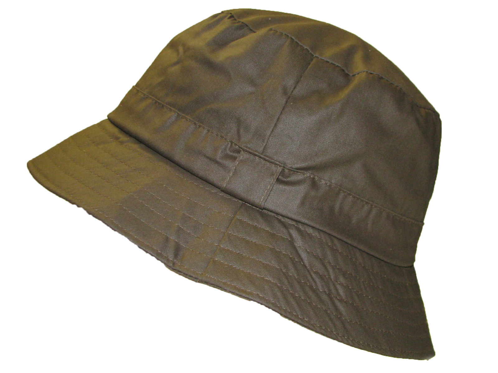 Mens Ladies Unisex Waxed Cotton Wax Bush Bucket Hat 3 Colours 4 Sizes ...