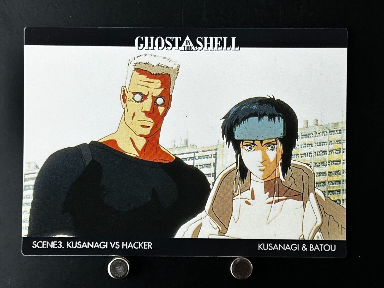 Motoko Kusanagi Batou Ghost in the Shell Card #81 TCG BANDAI Motoko Kusanagi Batou Ghost in the Shell Card #81 TCG BANDAI