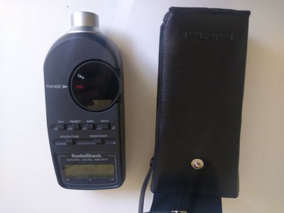 Sound & Audio Measurement - Radio Shack Sound Level Meter 33-2050