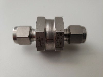 Swagelok Nupro SS-4FW5-7 in-Line Filter 1/4 in Male x 1/4 in Female 7 ...