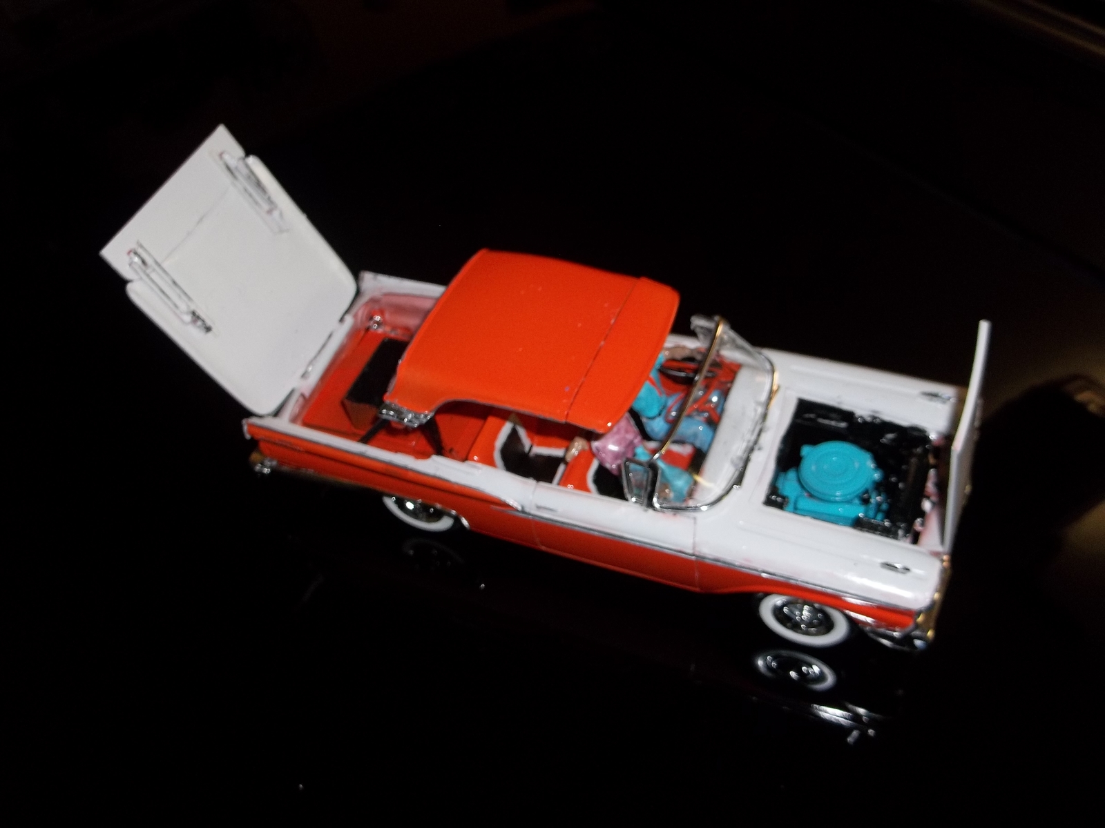 Revell #7162, '59 Ford Galaxie, Skip's Fiesta Drive-In, 1/25 Scale, Sealed, NOS | eBay