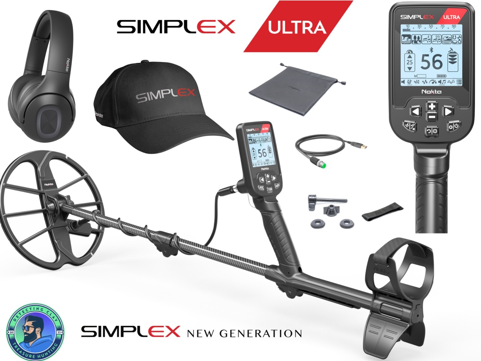 Waterproof Bluetooth | Nokta Simplex Ultra Whp Metal Detector