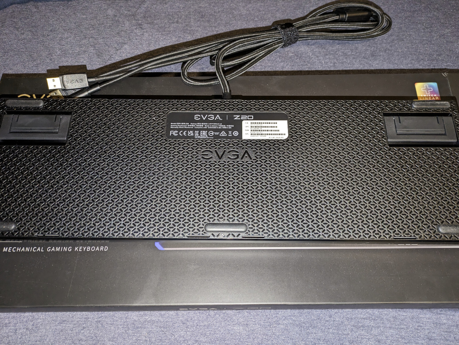 PBT Keycap Set - EVGA Z20 RGB Optical