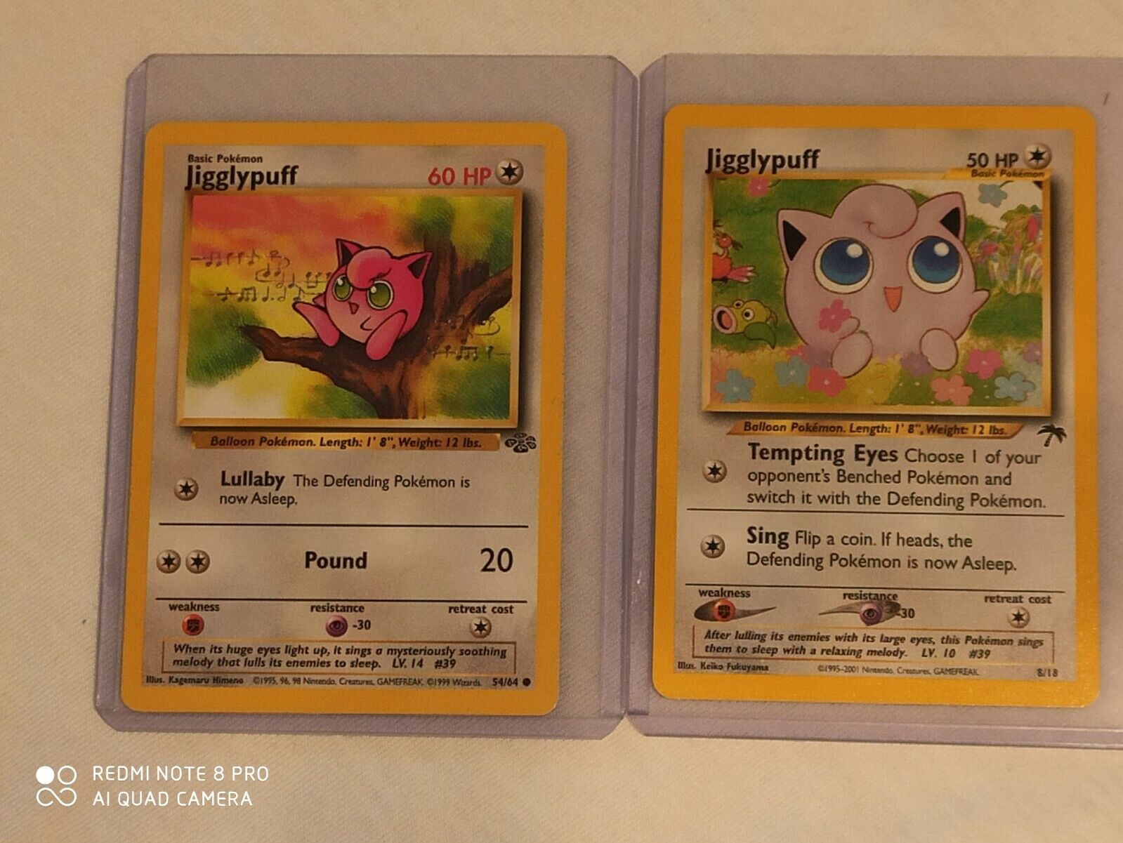 1995 Jigglypuff Jungle Edition Rare Card! 54/64 & 8/18 | eBay 1995 Jigglypuff Jungle Edition Rare Card! 54/64 & 8/18 | eBay
