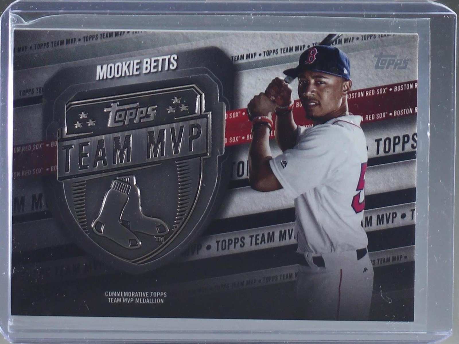 2018 Topps - Topps Team MVP Medallions Black #MVP-MB Mookie Betts /99 for sale online | eBay