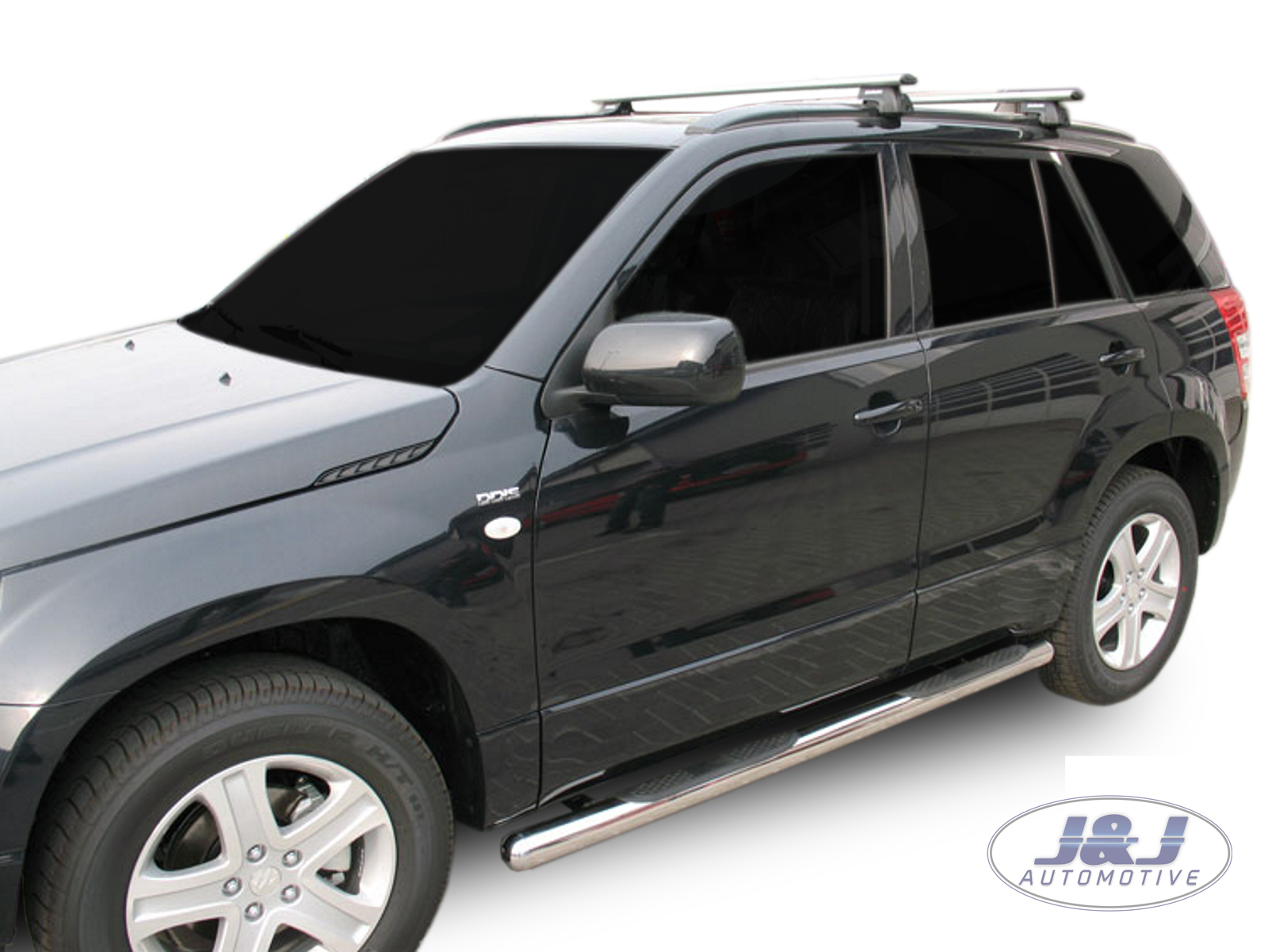 SB316 Suzuki Grand Vitara 2005-2015 Luxury Chrome Side Steps Bars ...