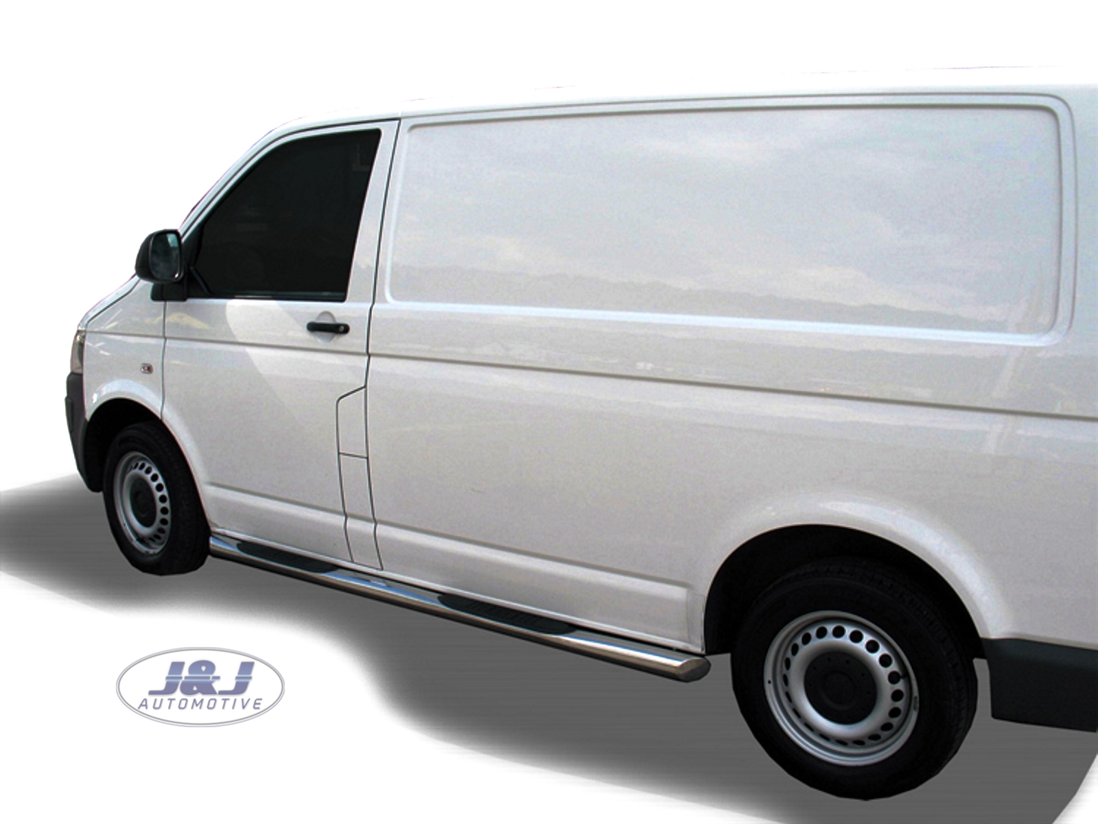 Luxury Chrome Side Steps Bars Running Boards for VW TRANSPORTER T5 SWB ...