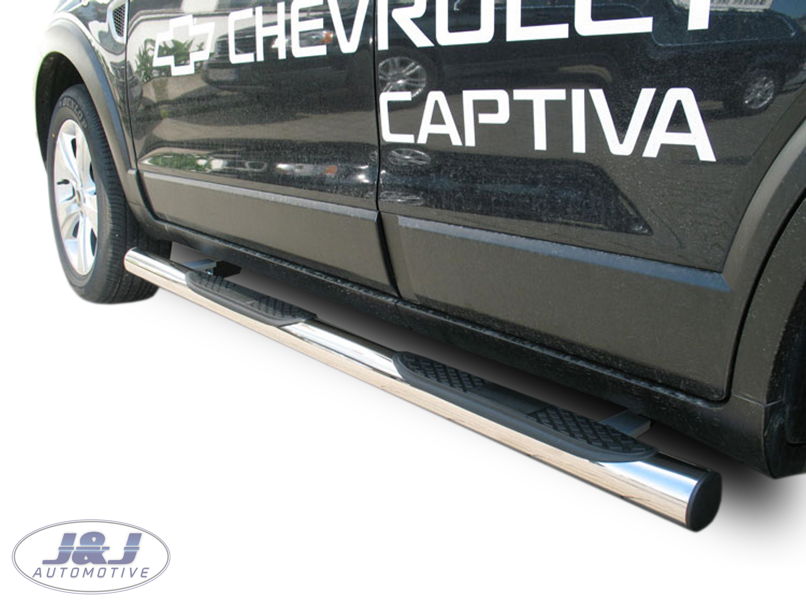 SB330 VAUXHALL ANTARA 2006-2016 Luxury Chrome Side Steps Bars Running ...
