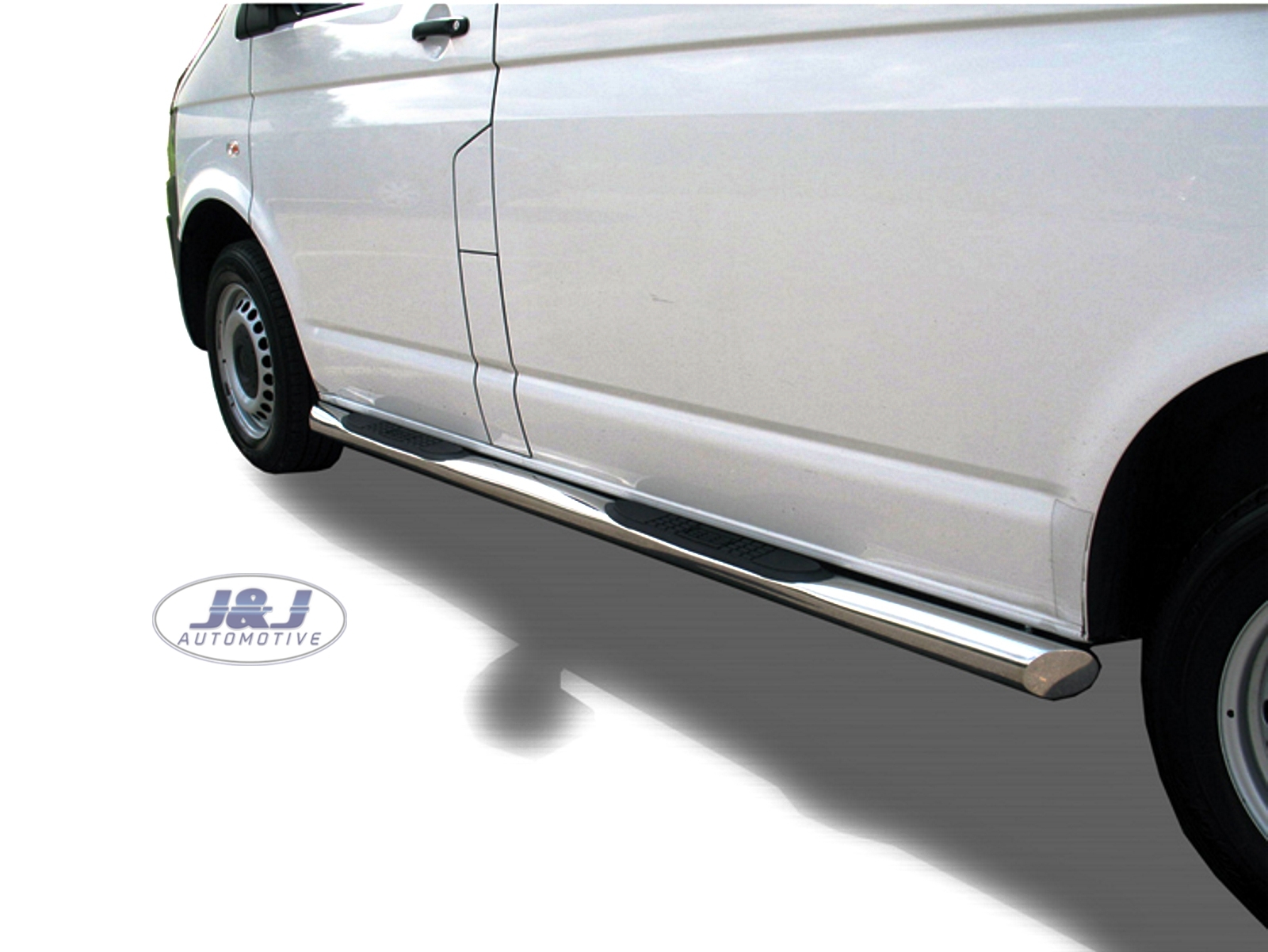 Luxury Chrome Side Steps Bars Running Boards for VW TRANSPORTER T5 SWB ...