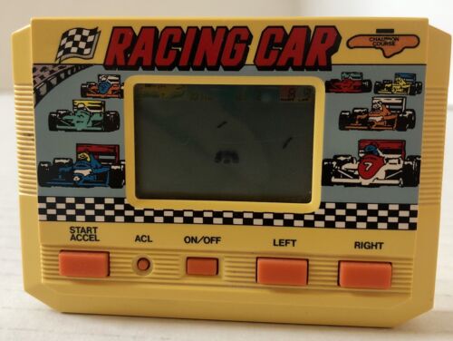 Vintage RACING CAR Champion Course Electronic LCD Handheld Vintage RACING CAR Champion Course Electronic LCD Handheld