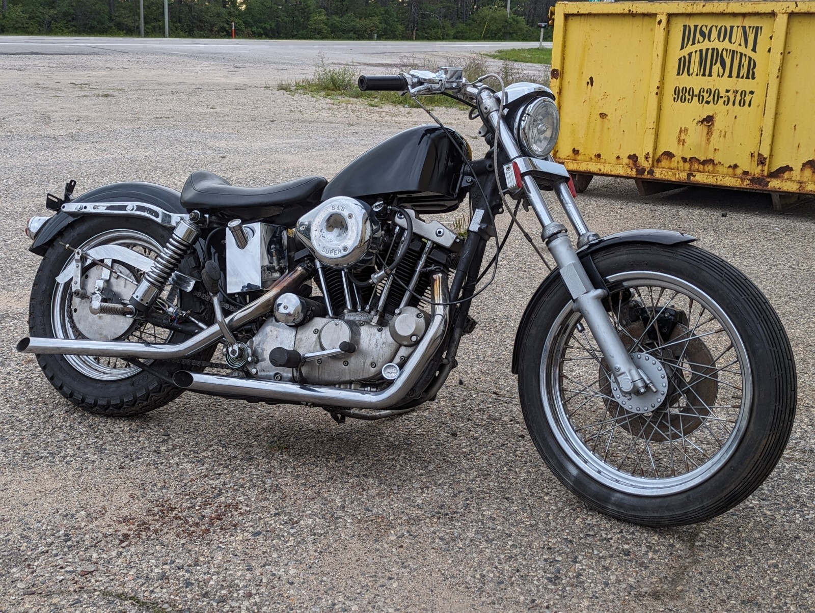 1972 Harley Xlh Sportster Ironhead 1000 Original Chopper Bobber Custom Xlch - Used Harley ...