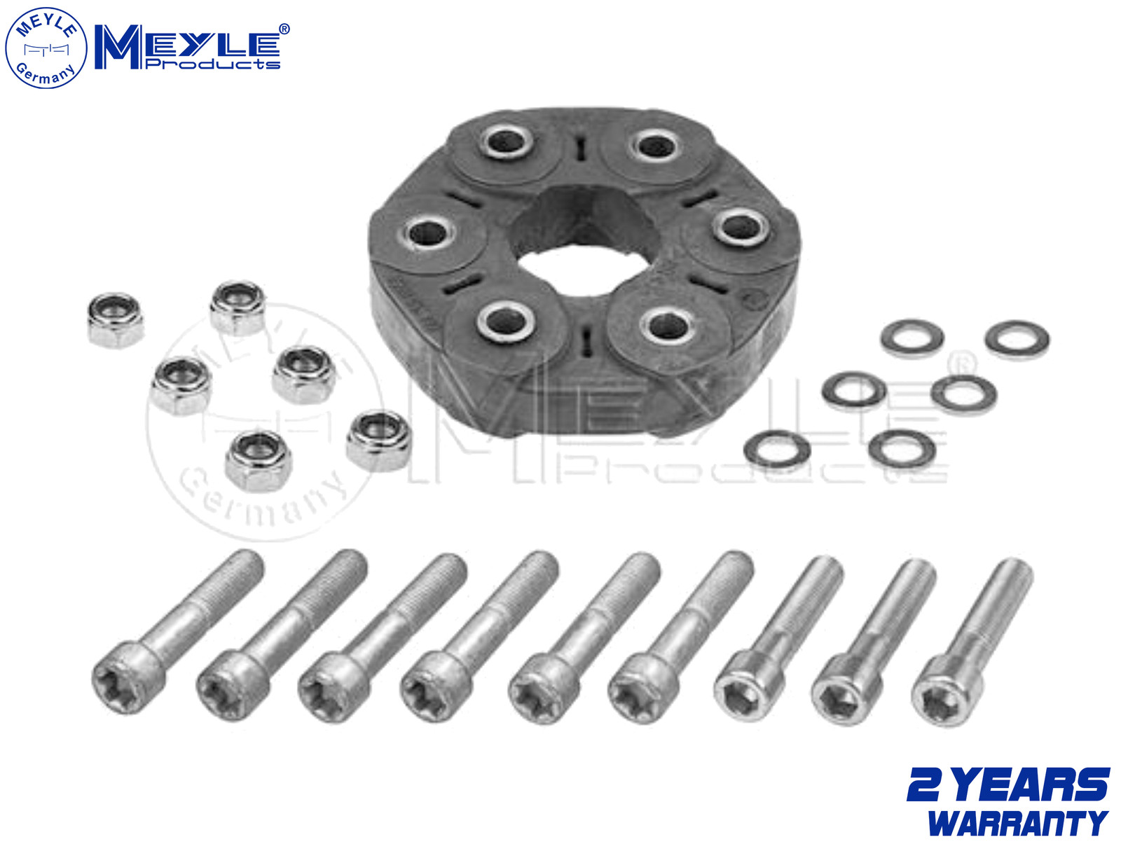 FOR MERCEDES PROPSHAFT RUBBER COUPLING DOUGHNUT BOLTS FIXINGS ...