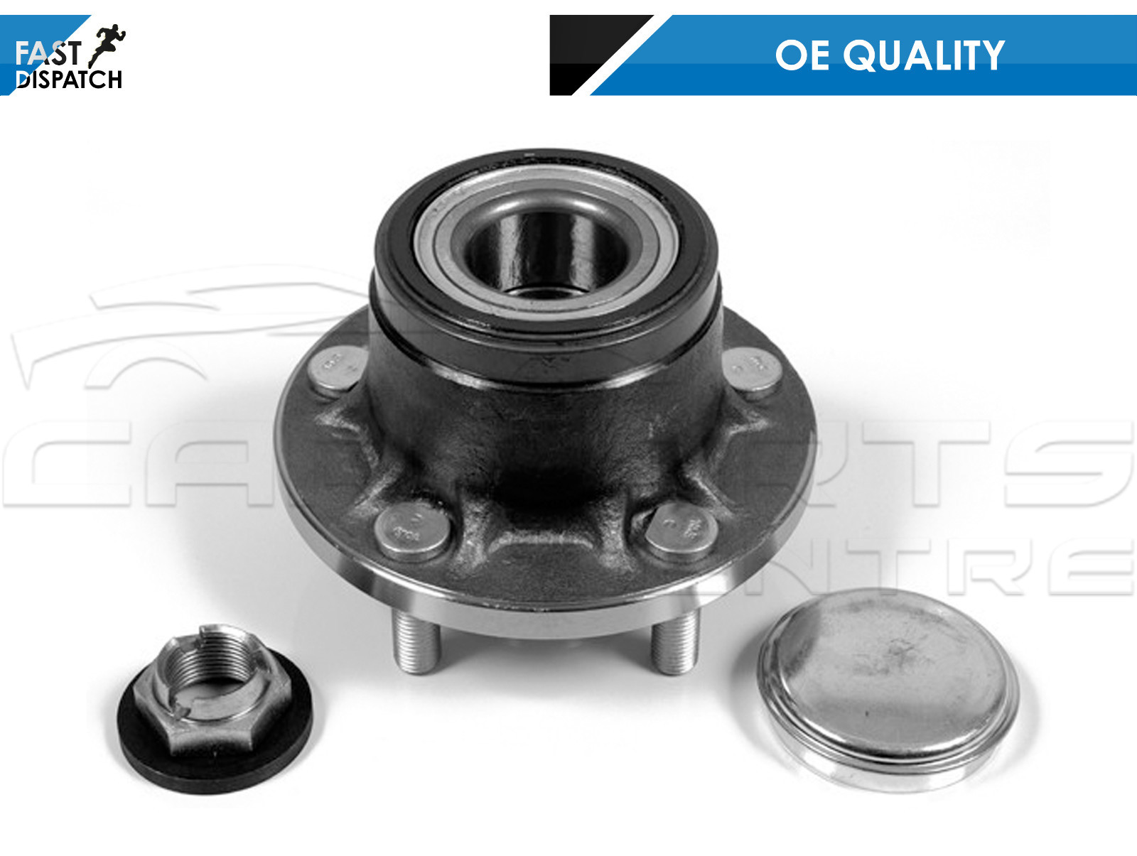 FORD TRANSIT TOURNEO CONNECT REAR WHEEL HUB BEARING KIT 02-13 MODELS ...