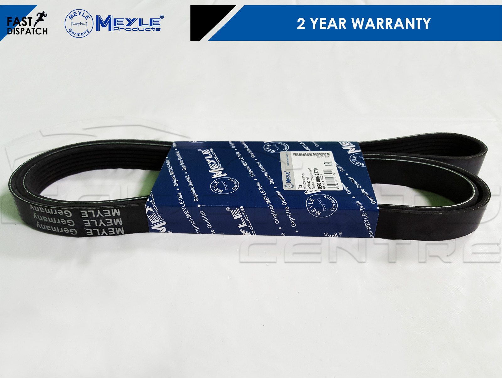 FOR MERCEDES ML270 2.7 CDI 99-05 FAN DRIVE BELT MEYLE GERMANY EPDM M ...