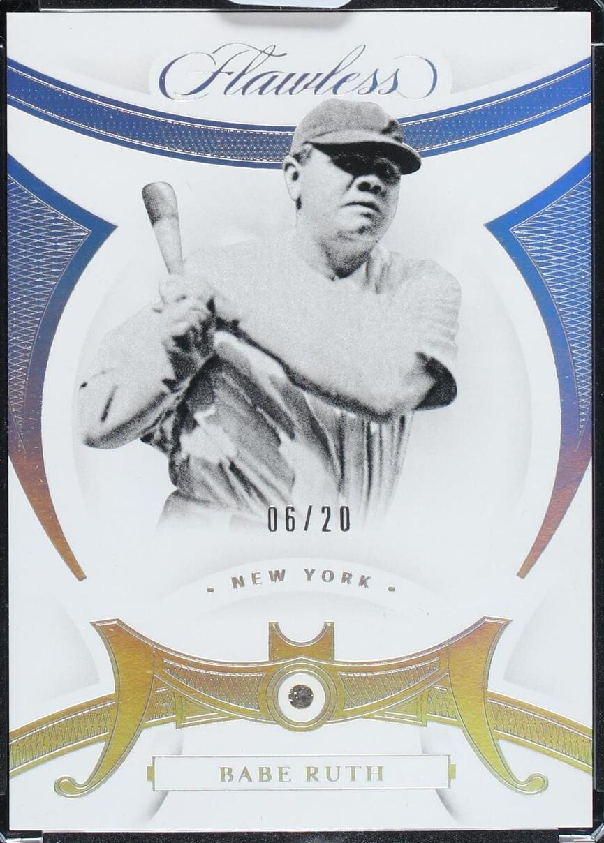 2020 Panini Flawless - Legends Babe Ruth #22 /20 for sale online | eBay