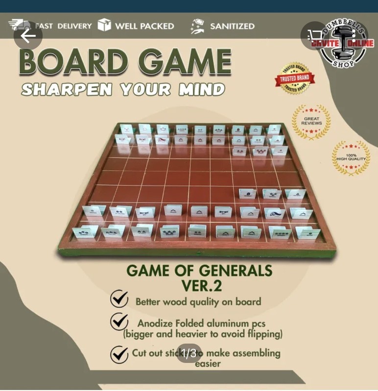 Game of the Generals (1972) – Board Game Guys