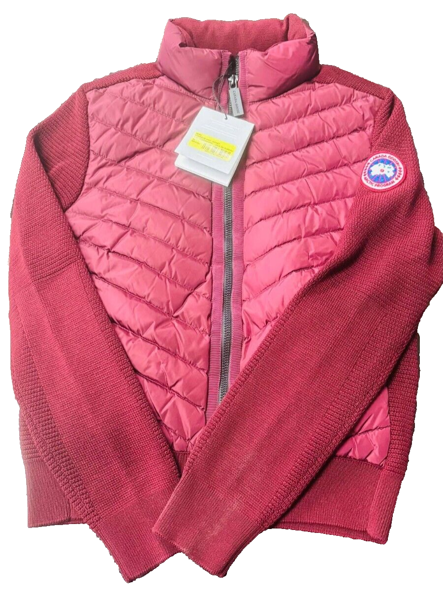Canada Goose Womens HyBridge Knit Jacket-Elderberry-XS-NWT Canada Goose Womens HyBridge Knit Jacket-Elderberry-XS-NWT