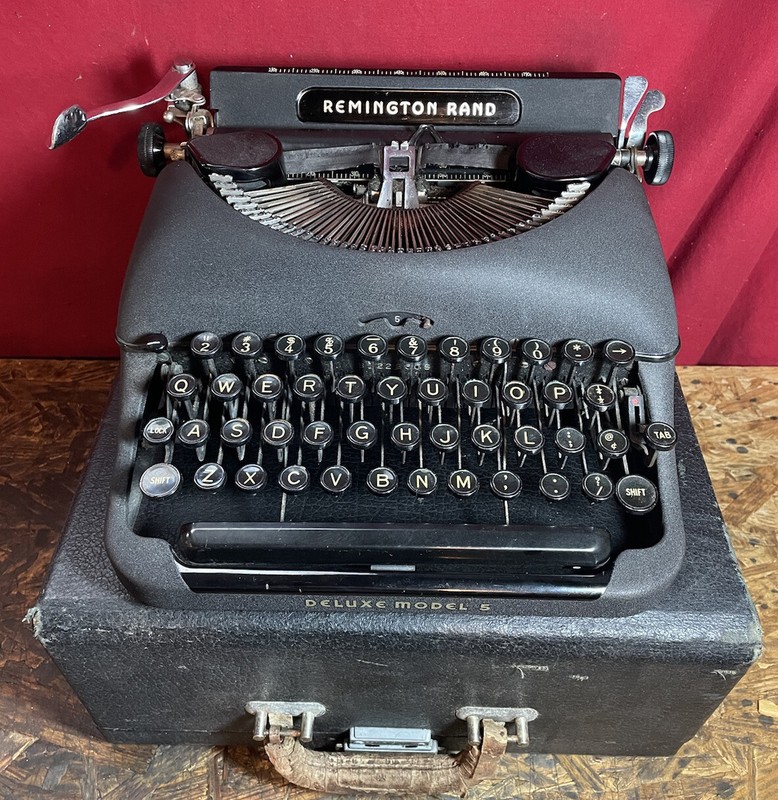 1930 Remington Portable 5 on the Typewriter Database