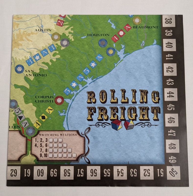 Rolling Freight (2012) Board Game – Board Game Guys