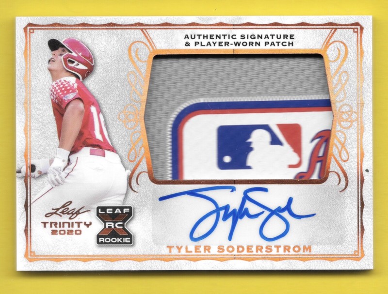 Tyler Soderstrom Baseball Card Database - Newest Products will be shown ...