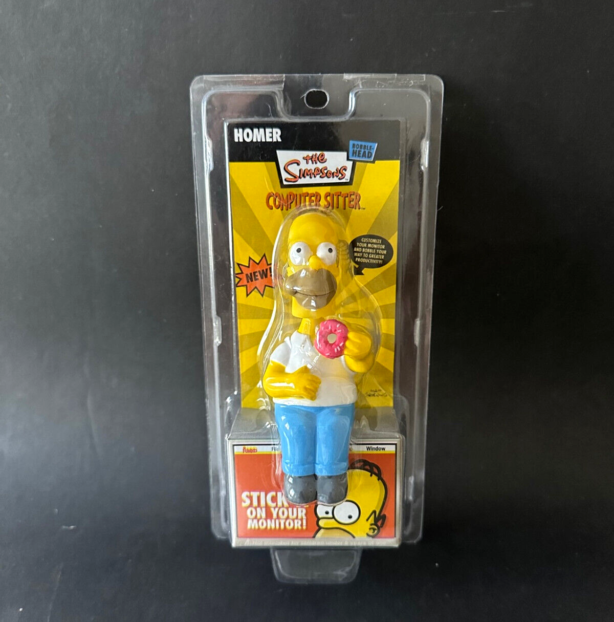 Simpsons HOMER computer sitter bobble-head 12cm Funko Wacky Simpsons HOMER computer sitter bobble-head 12cm Funko Wacky