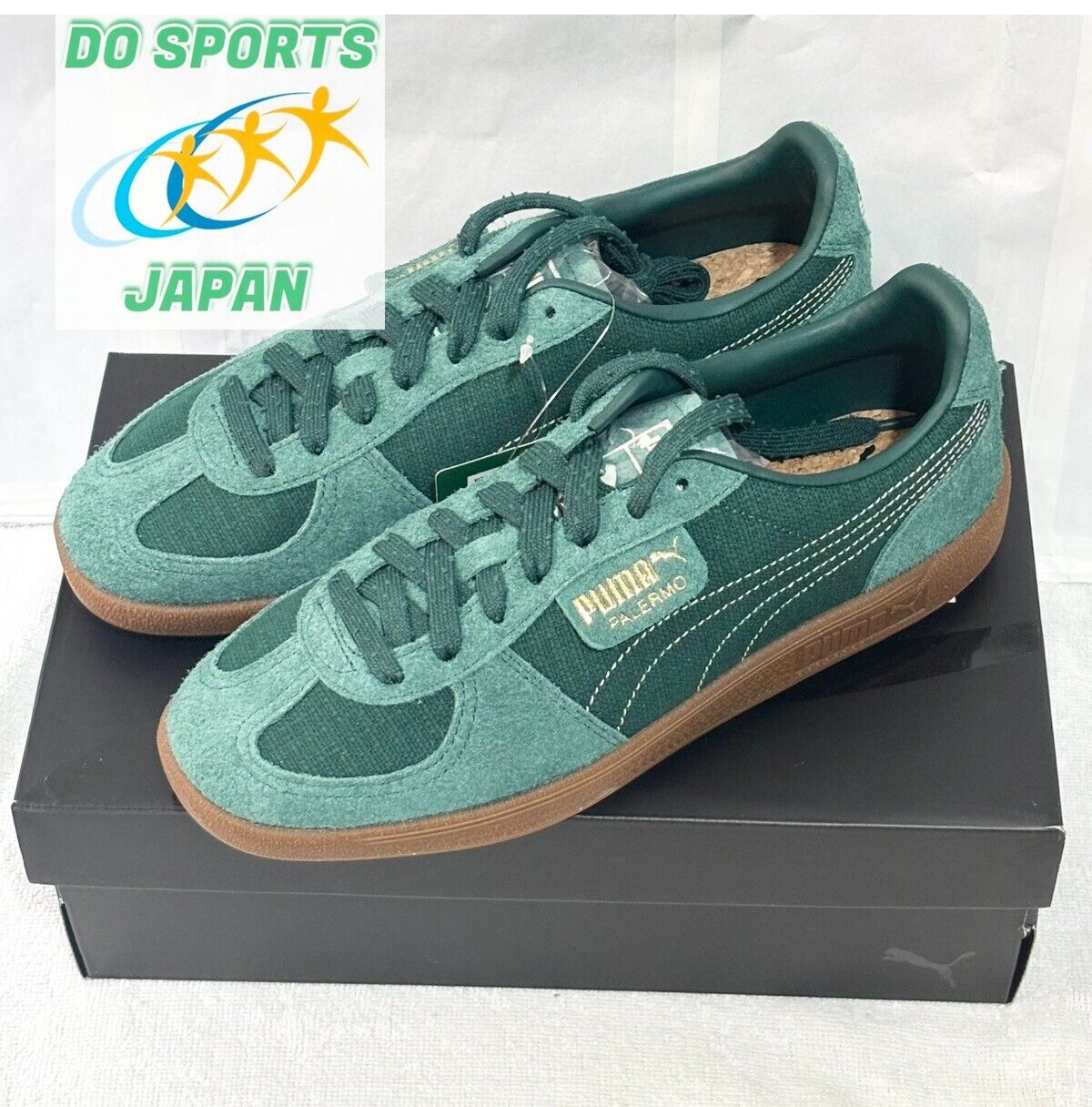 PUMA Palermo Texture Sneakers 398523 01 Dark Myrtle/ PUMA PUMA Palermo Texture Sneakers 398523 01 Dark Myrtle/ PUMA