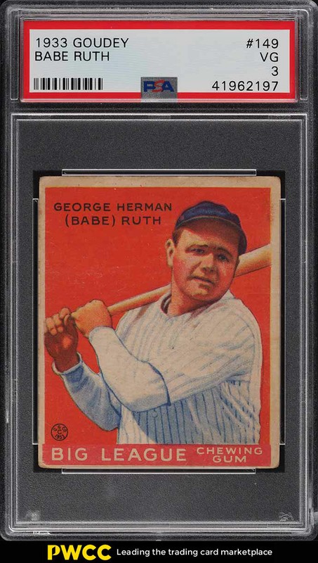 Babe Ruth Baseball Cards