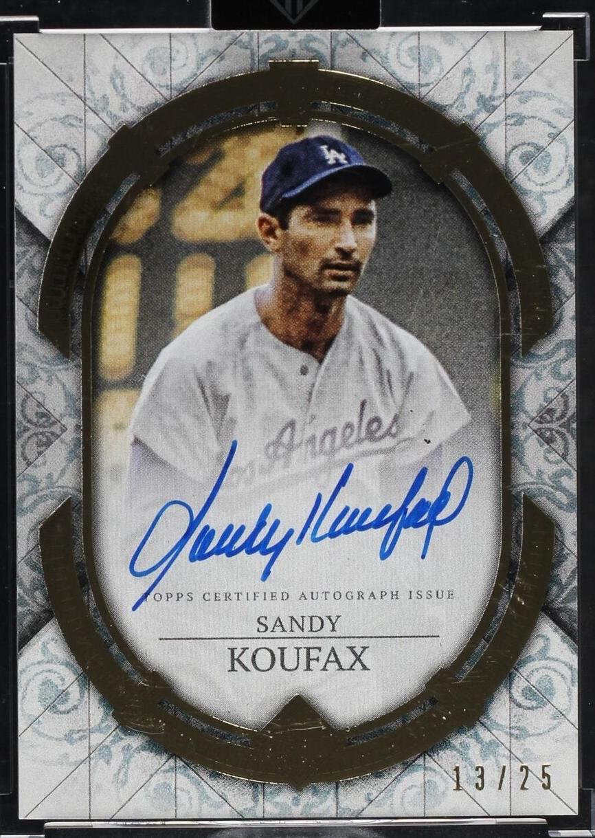 2024 Topps Transcendent Collection - Autographs Sandy Koufax #TCA-SK ...
