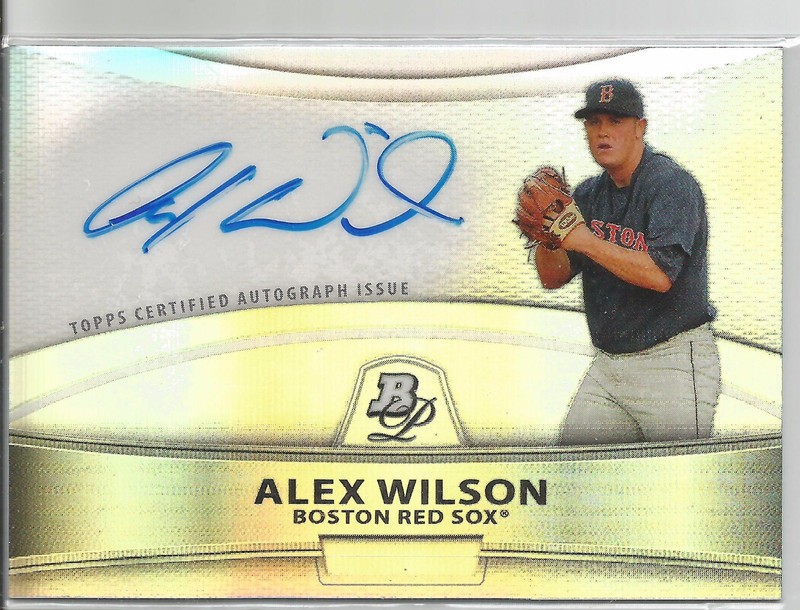 Alex Wilson Baseball Card Database - Newest Products will be shown ...
