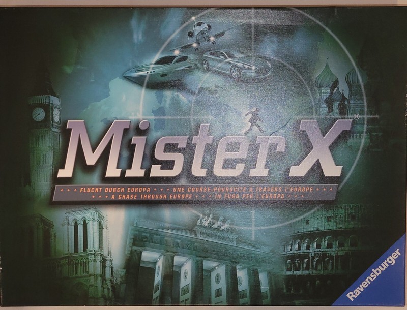 Mister X (2009) Board Game – Board Game Guys