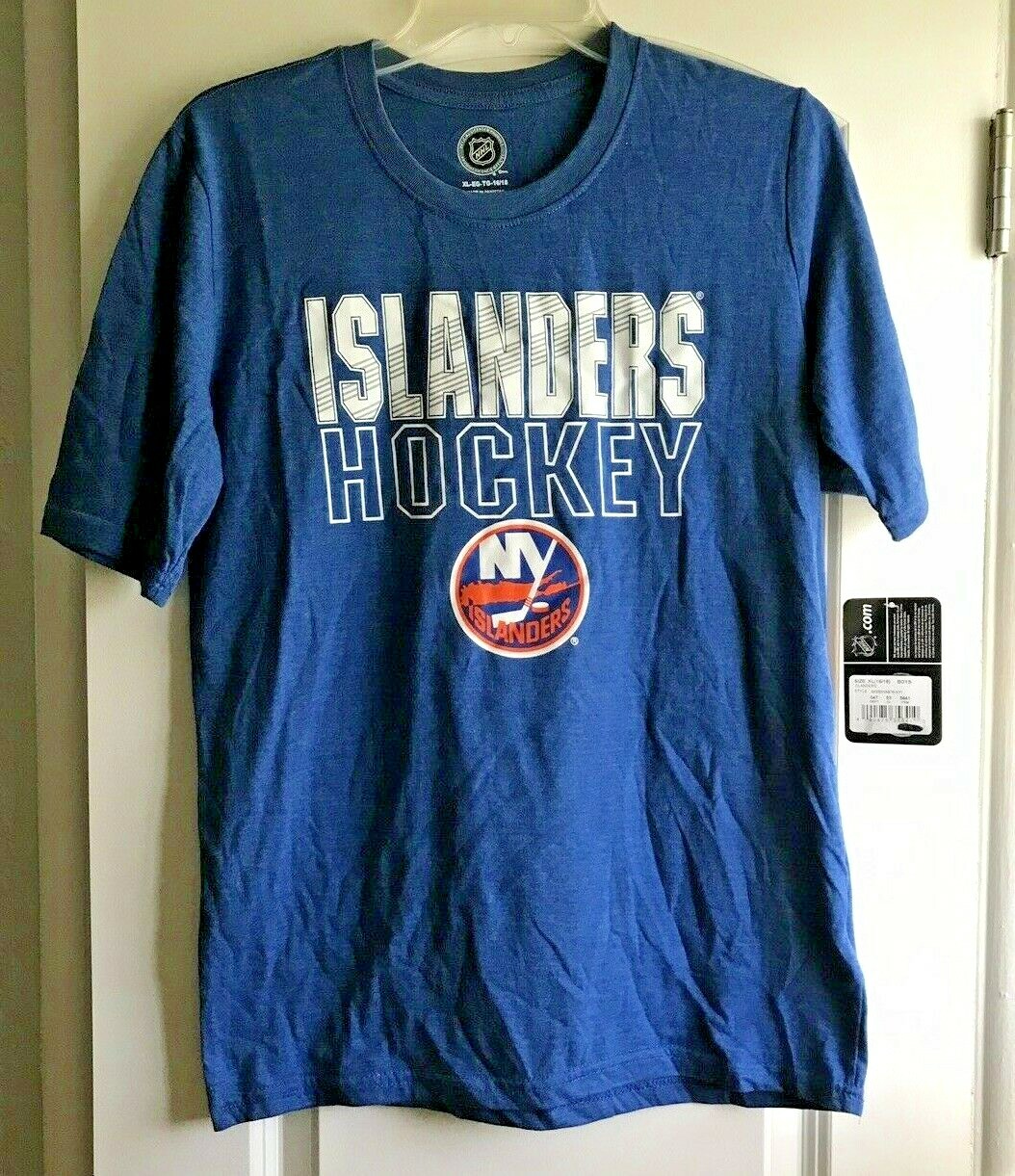 NHL New York Islander Boys Islander HockeyT-Shirt Size XL(16/18) | eBay