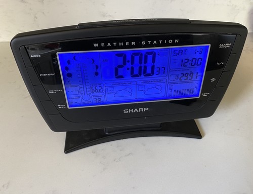 Sharp Weather Station Spc502 | Sharp Atomic Clock Weather Station Sharp Weather Station Spc502 | Sharp Atomic Clock Weather Station