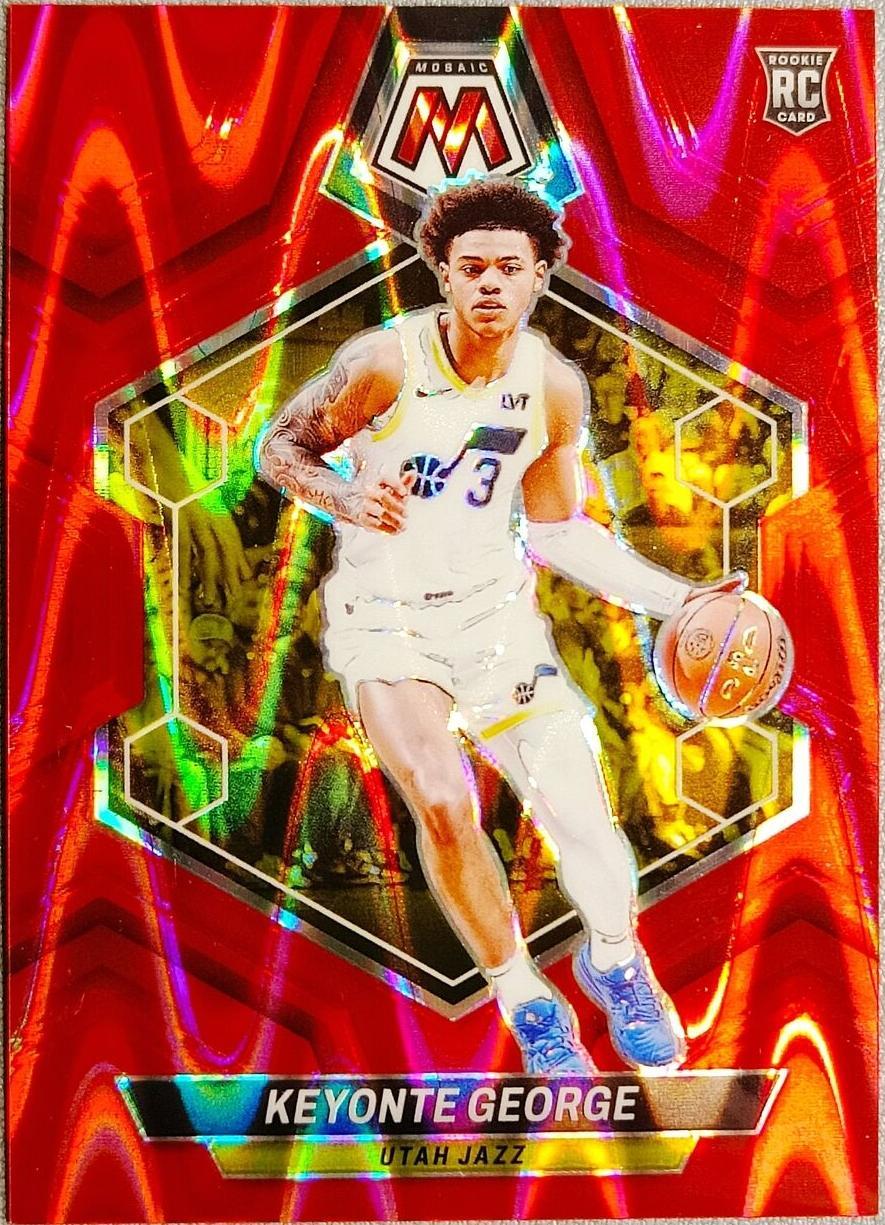 2023-24 Panini Mosaic - Rookies Keyonte George #222 Red Seismic Prizm /299 (RC) | Compra online ...