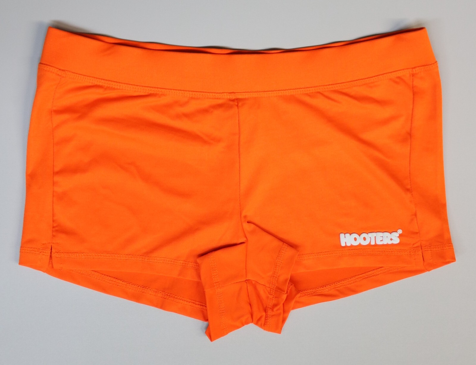 NEW! HOOTERS ORANGE SUPER SEXY AUTHENTIC UNIFORM SHORTS NEW NEW! HOOTERS ORANGE SUPER SEXY AUTHENTIC UNIFORM SHORTS NEW