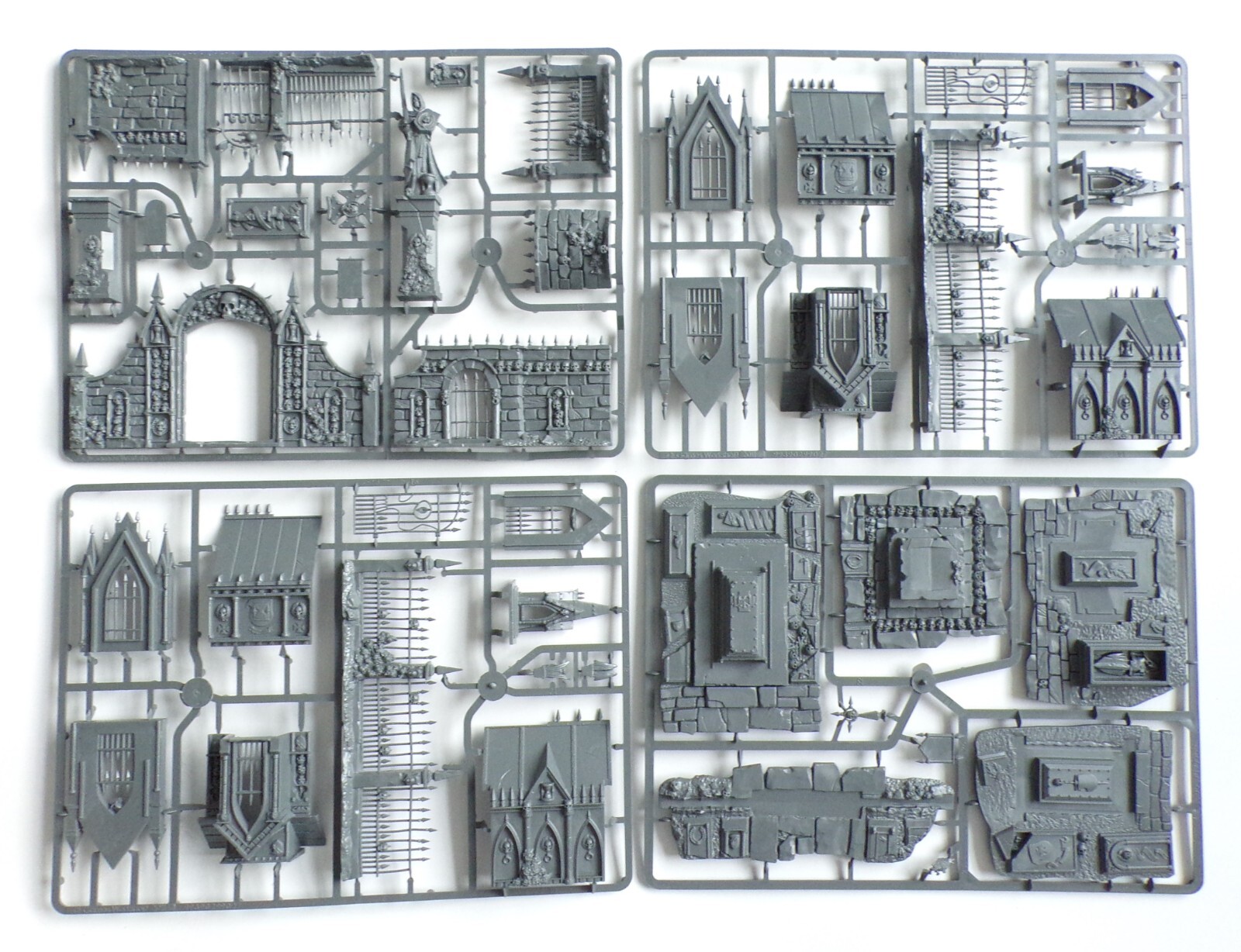 Garden Of Morr / Sigmarite Mausoleum 4 Full Graveyard Sprues Garden Of Morr / Sigmarite Mausoleum 4 Full Graveyard Sprues