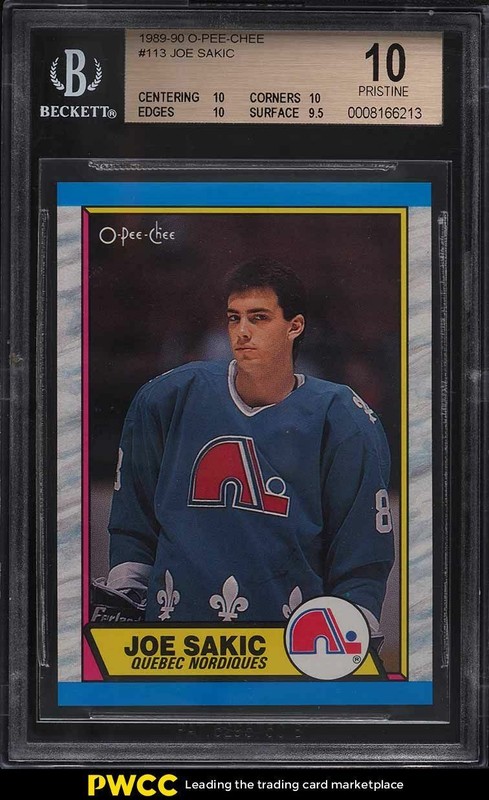 Joe Sakic Hockey Cards