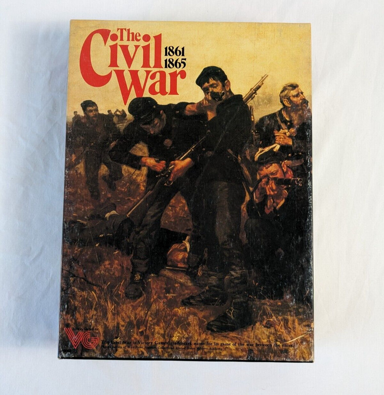 American Civil War 1861-1865 (1983) Board Game – Board Game Guys